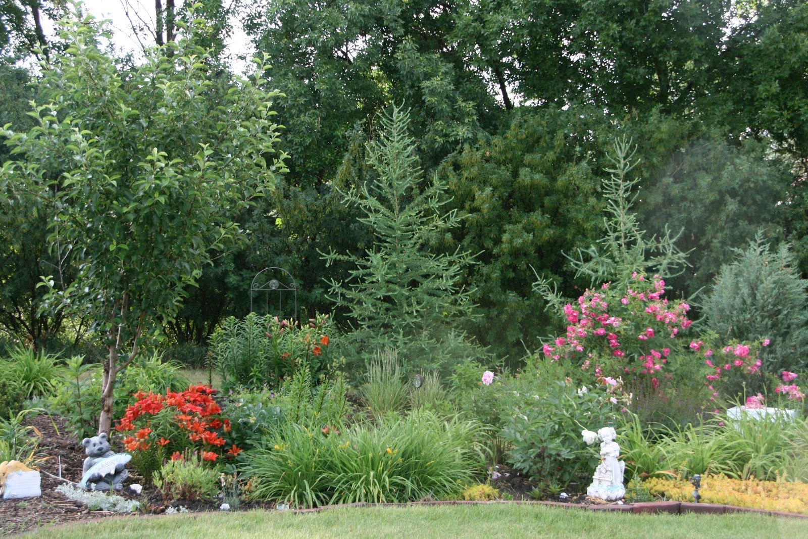 Theme Garden with Flowers